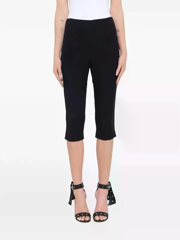 Alexander McQueen Cropped Trousers With Zip Detail