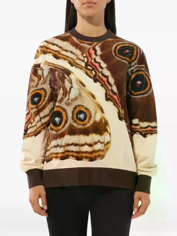 Givenchy Butterfly Print Sweatshirt