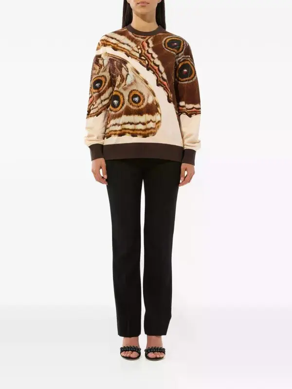 Givenchy Butterfly Print Sweatshirt