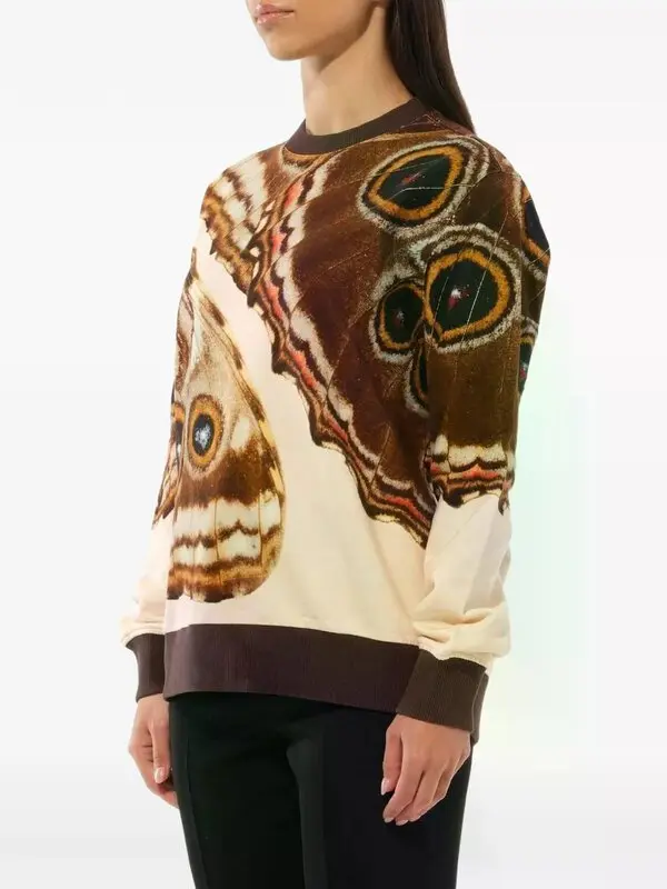 Givenchy Butterfly Print Sweatshirt