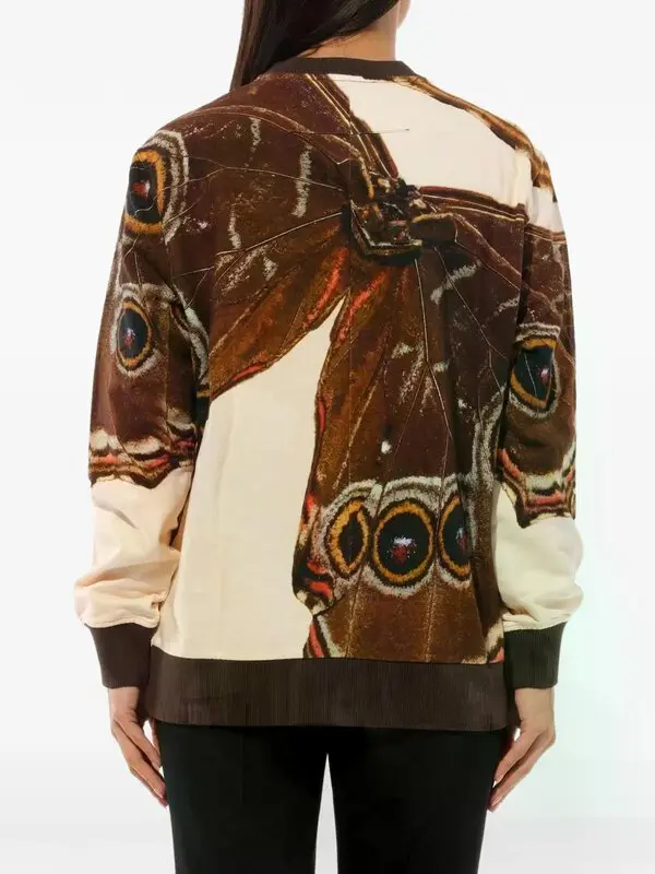 Givenchy Butterfly Print Sweatshirt