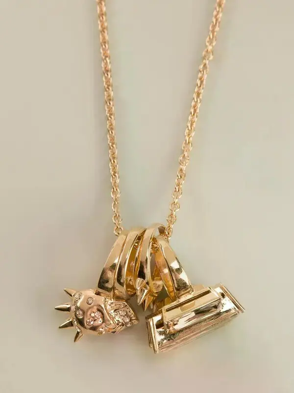 Alexander McQueen Multi Pendant Necklace