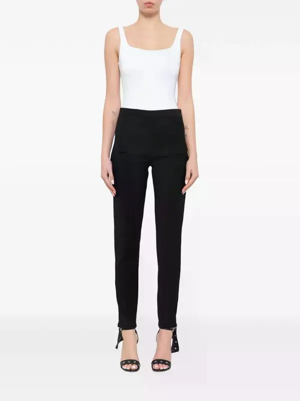 Neil Barrett High-waist Trousers With Zip Detail