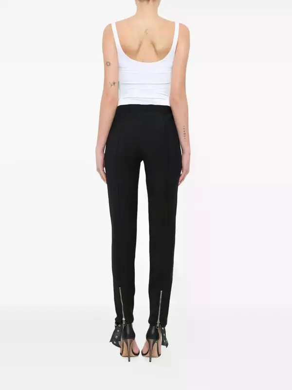 Neil Barrett High-waist Trousers With Zip Detail