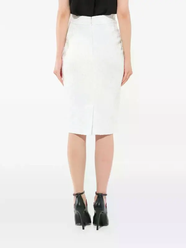 Givenchy Cloqué Pencil Skirt