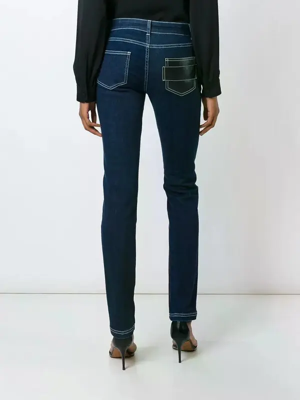 Givenchy Skinny Panelled Jeans