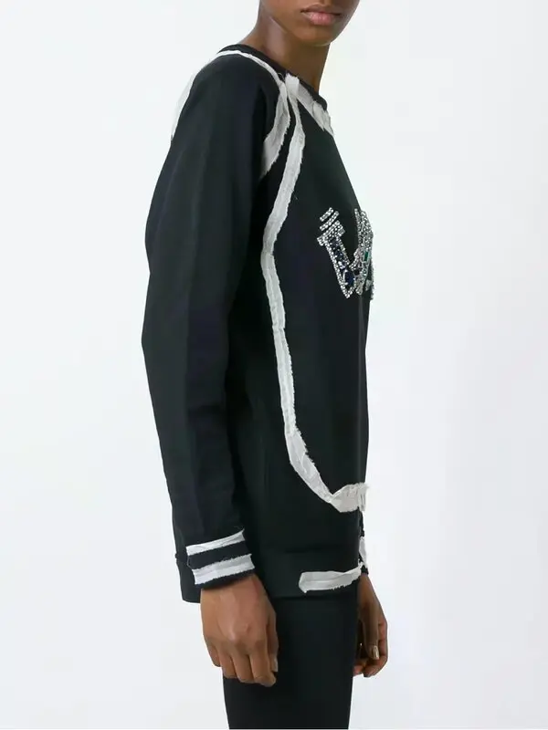 LANVIN Love Embroidered Jumper