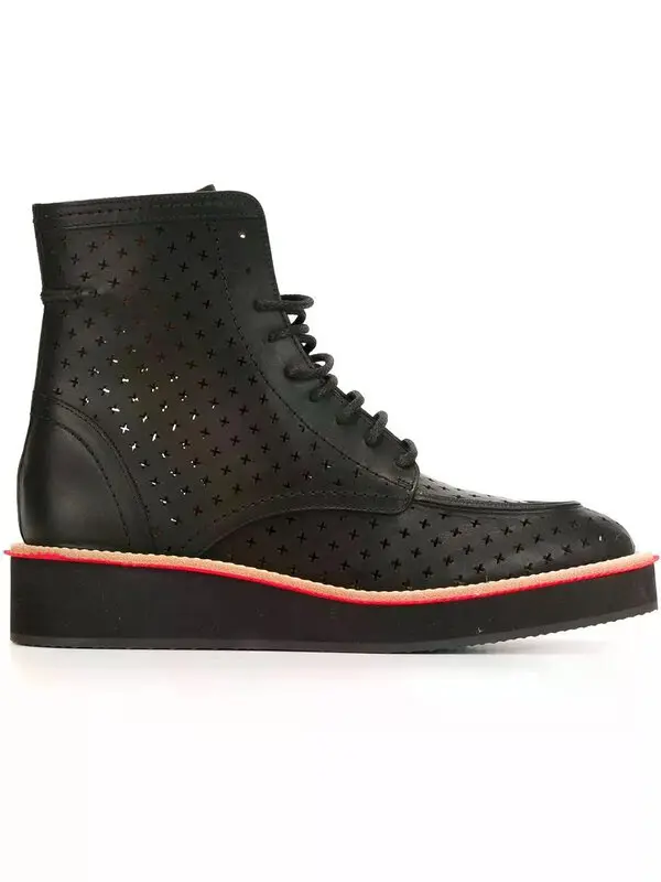 Givenchy Perforated Ankle Boots