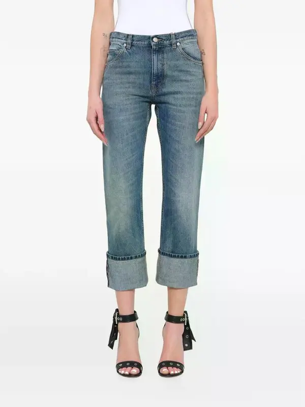 Alexander McQueen Cropped Jeans