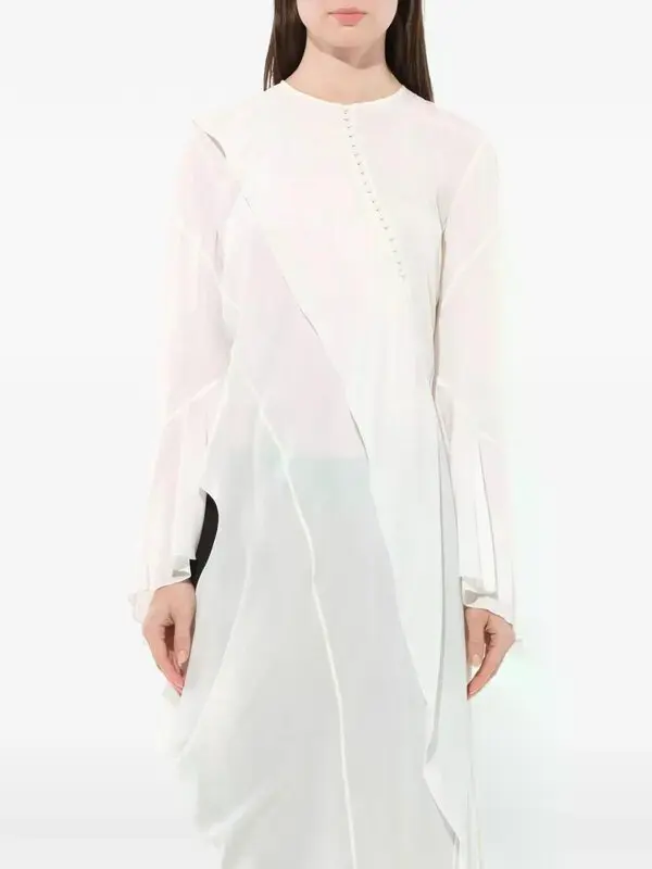 Givenchy Draped Asymmetric Blouse