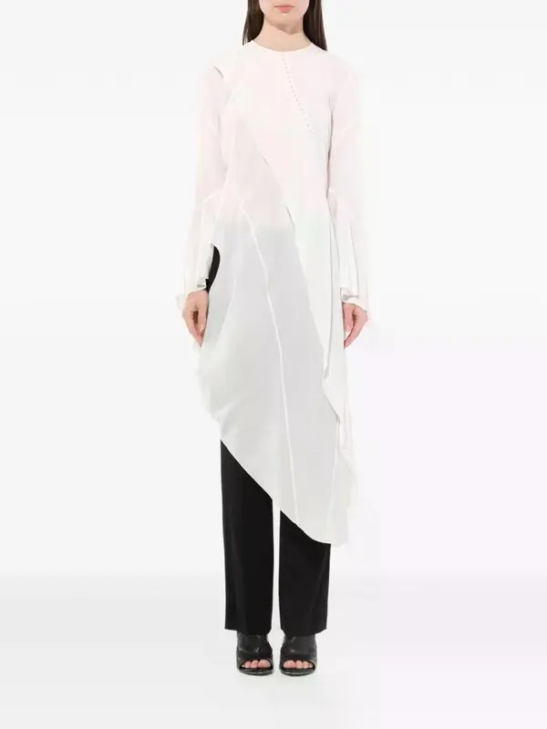Givenchy Draped Asymmetric Blouse