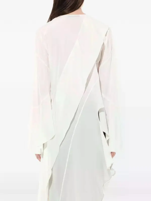 Givenchy Draped Asymmetric Blouse
