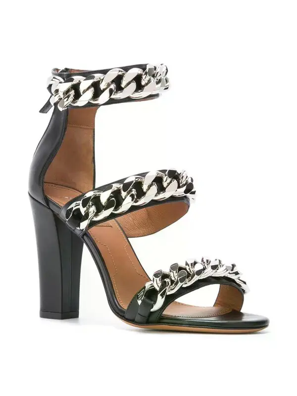Givenchy Chain Trim Sandals