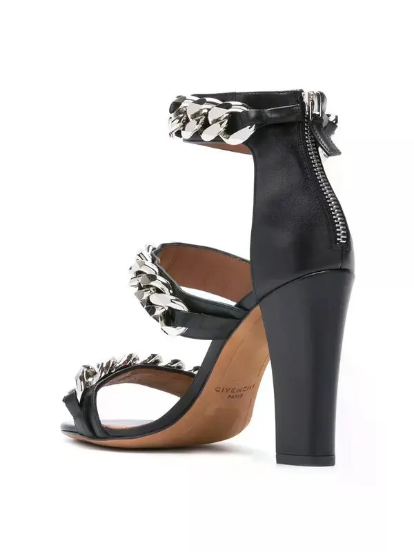 Givenchy Chain Trim Sandals