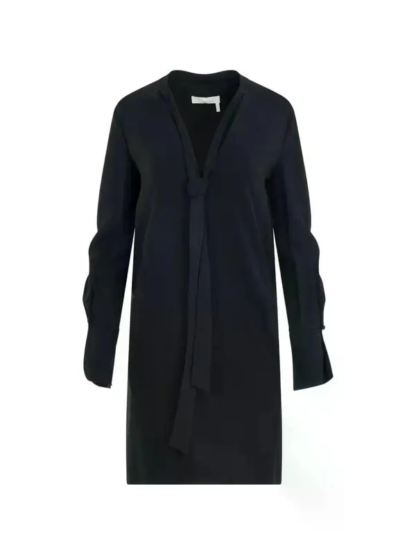 Chloé Silk Neck Tie Dress
