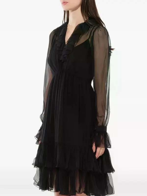 Givenchy Ruffle-trim Midi Dress