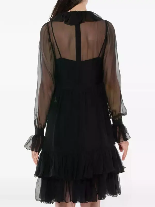 Givenchy Ruffle-trim Midi Dress