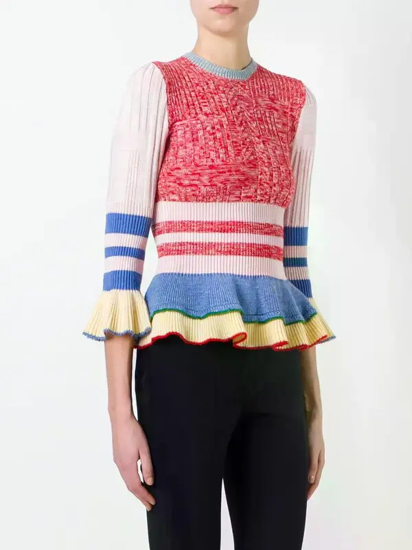 Alexander McQueen Peplum Jumper