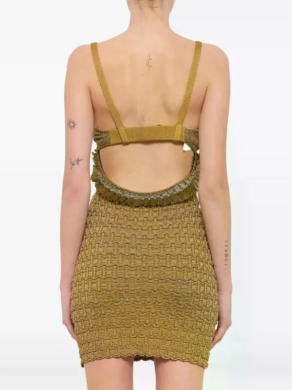 Kenzo Open-back Mini Dress