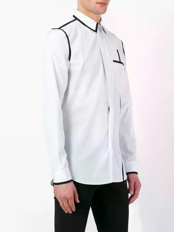 Givenchy Contrast Trim Shirt