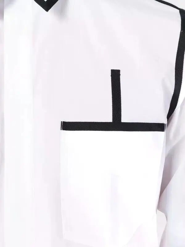 Givenchy Contrast Trim Shirt