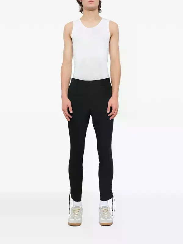 LANVIN Belt-loop Cropped Trousers
