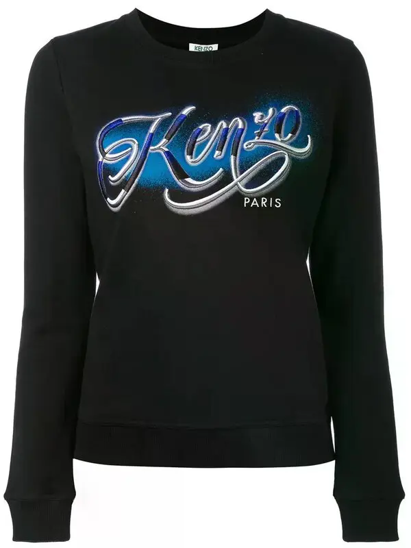 Kenzo Lyrics Sweatshirt - Black