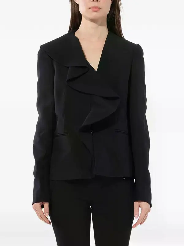 Emilio Pucci Frill-embroidered Blazer