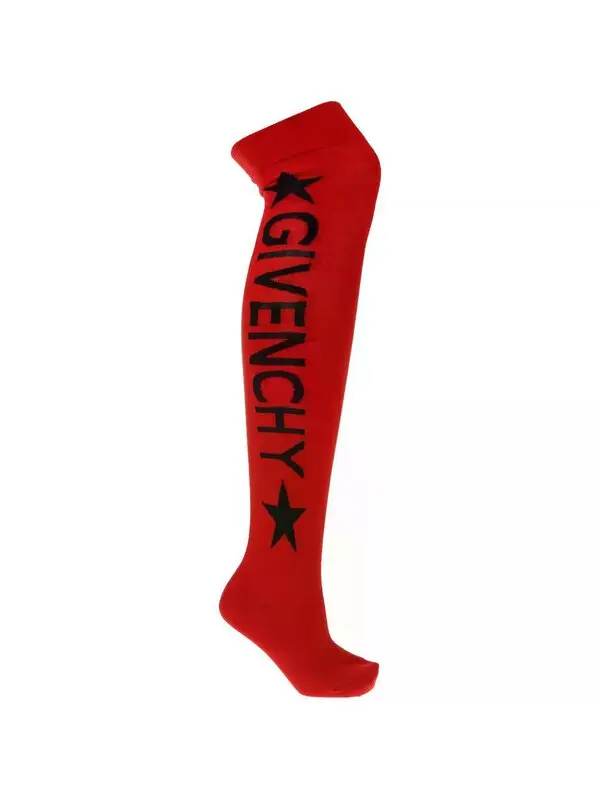 Givenchy Printed Socks - Red