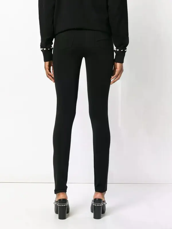 Givenchy Silk-blend Skinny Trousers