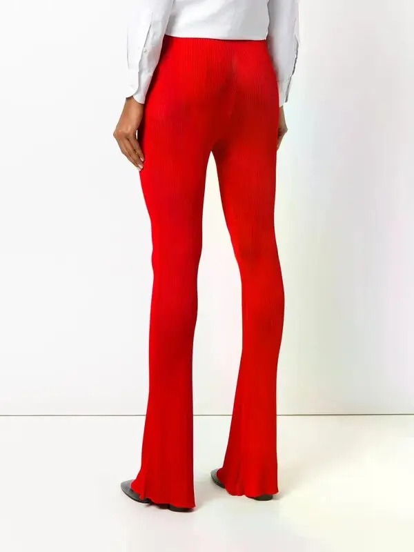 Givenchy Ribbed Flared Trousers