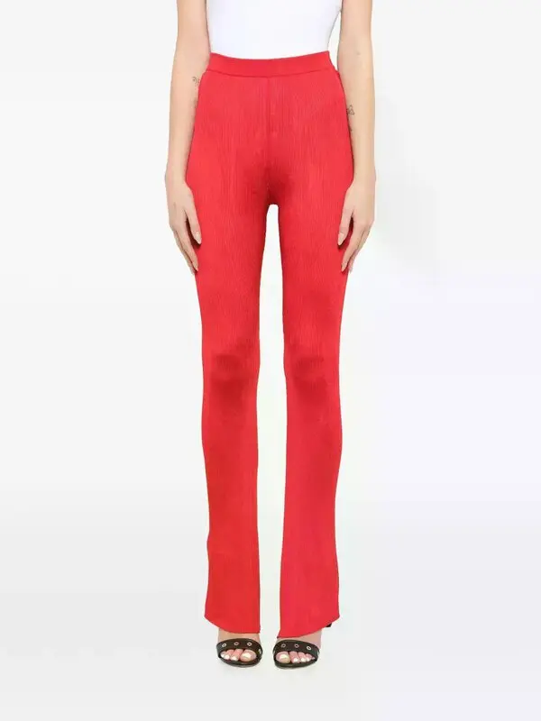 Givenchy Ribbed Flared Trousers