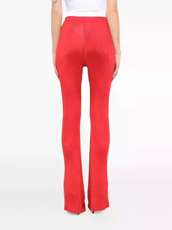 Givenchy Ribbed Flared Trousers