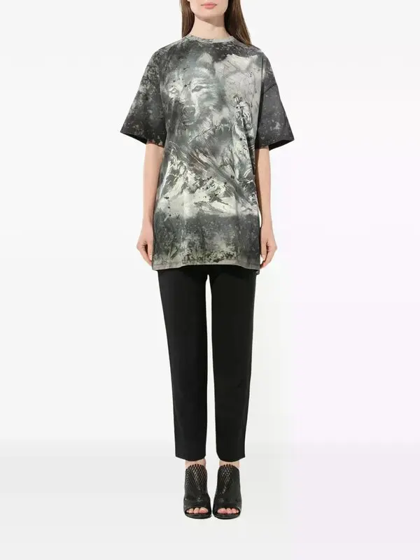 Balmain Graphic Print T-shirt