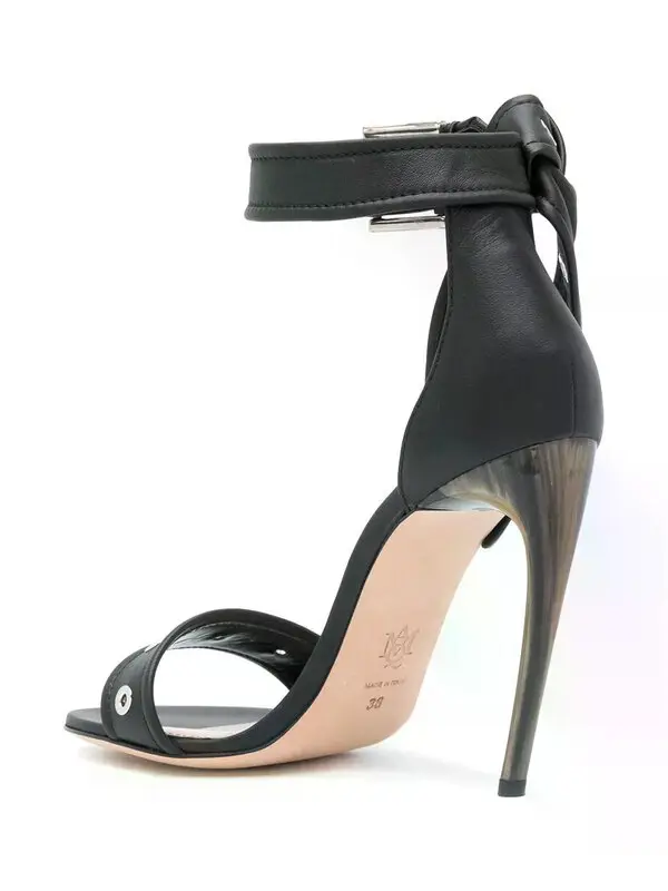 Alexander McQueen Horn Heel Sandals