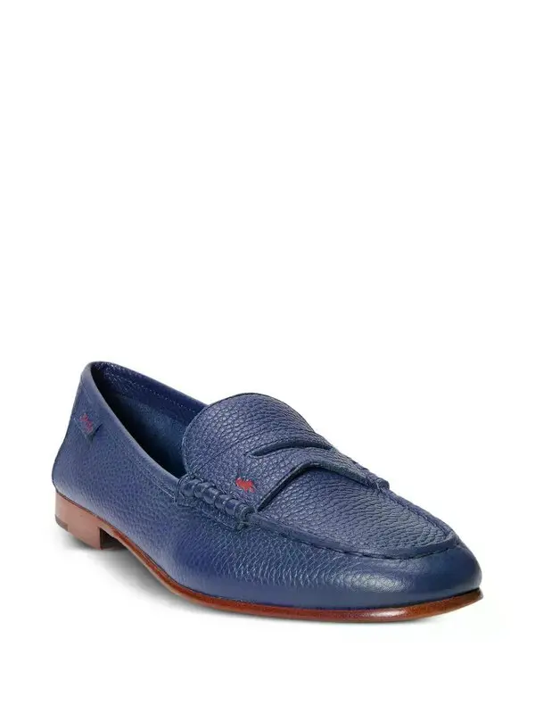 Polo Ralph Lauren Pebbled Penny-tab Loafers