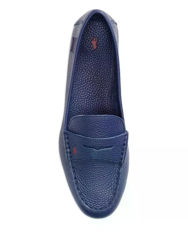 Polo Ralph Lauren Pebbled Penny-tab Loafers