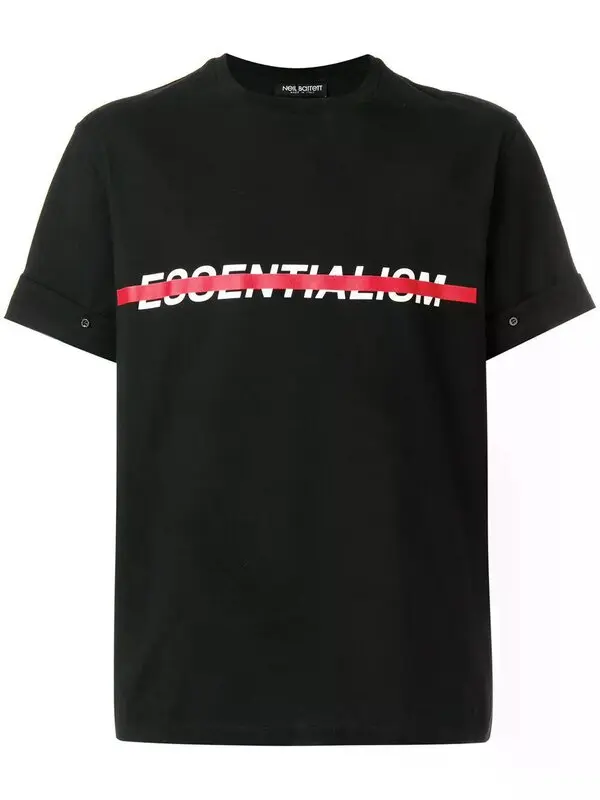 Neil Barrett Slogan T-shirt