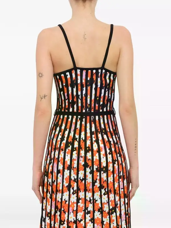 Kenzo Floral Fantasy Print Knee Length Dress