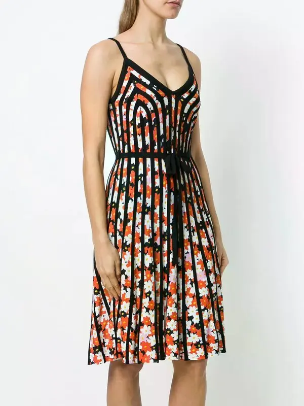 Kenzo Floral Fantasy Print Knee Length Dress