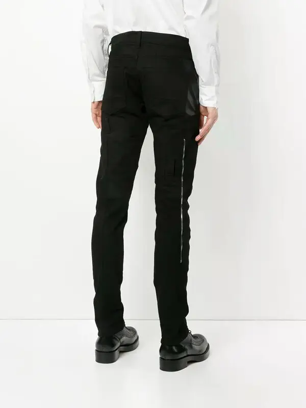 Alexander McQueen Zipped Patch Trousers
