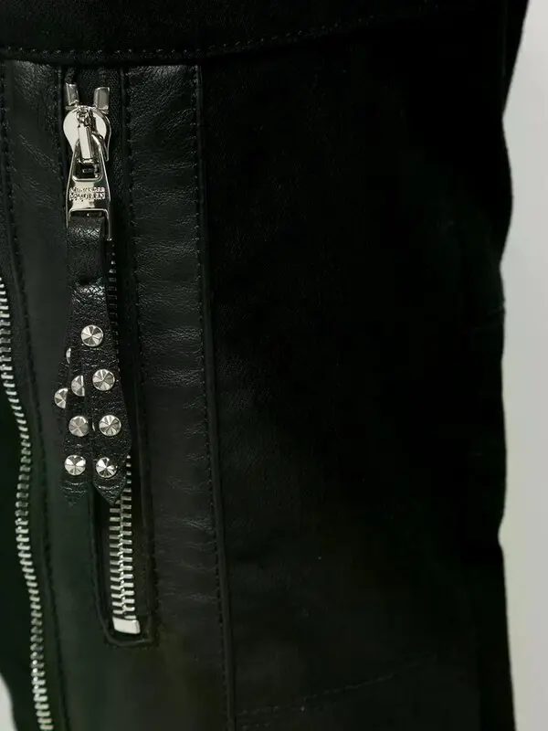 Alexander McQueen Zipped Patch Trousers