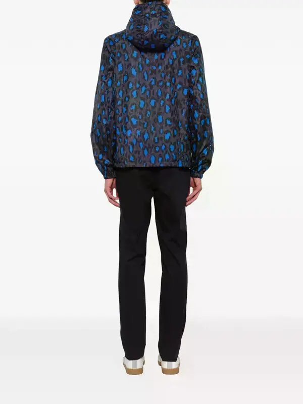 Kenzo Reversible Leopard Print Windbreaker