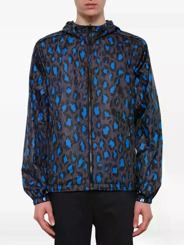 Kenzo Reversible Leopard Print Windbreaker