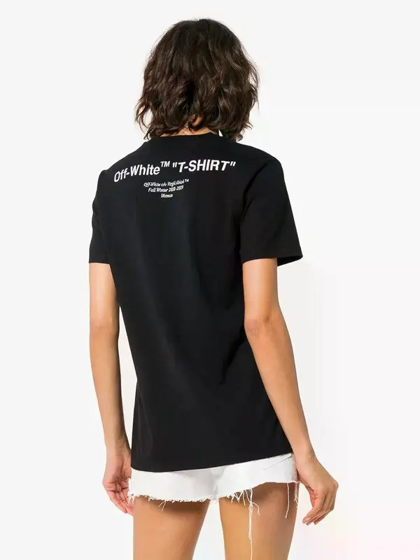 Off-White Logo Embroidered T-shirt