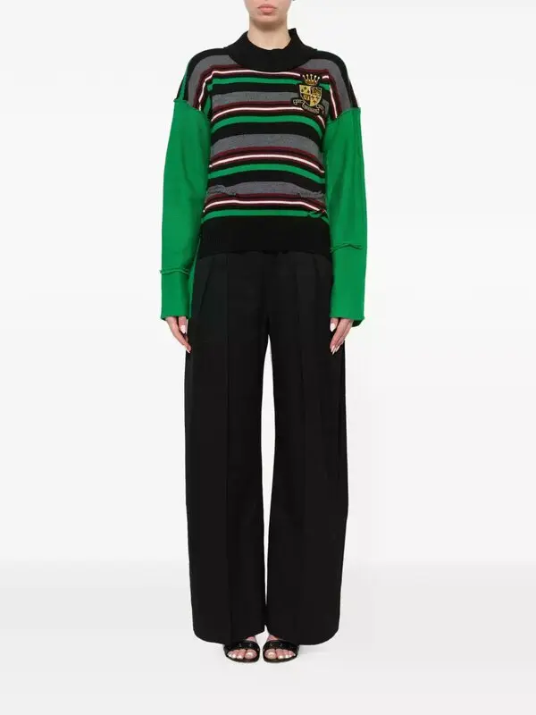 JW Anderson Logo Crest Knitted Jumper