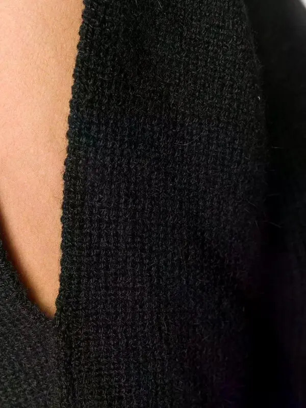 Chloé Wool-alpaca Blend Cut-out Knit Dress
