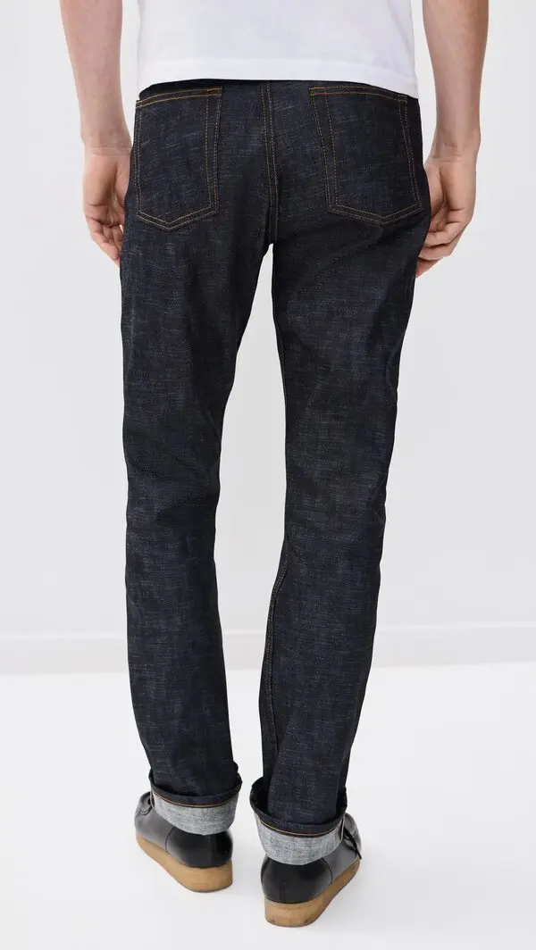 Naked & Famous Denim True Guy" Year Of The Horse Selvedge Jeans - Indigo