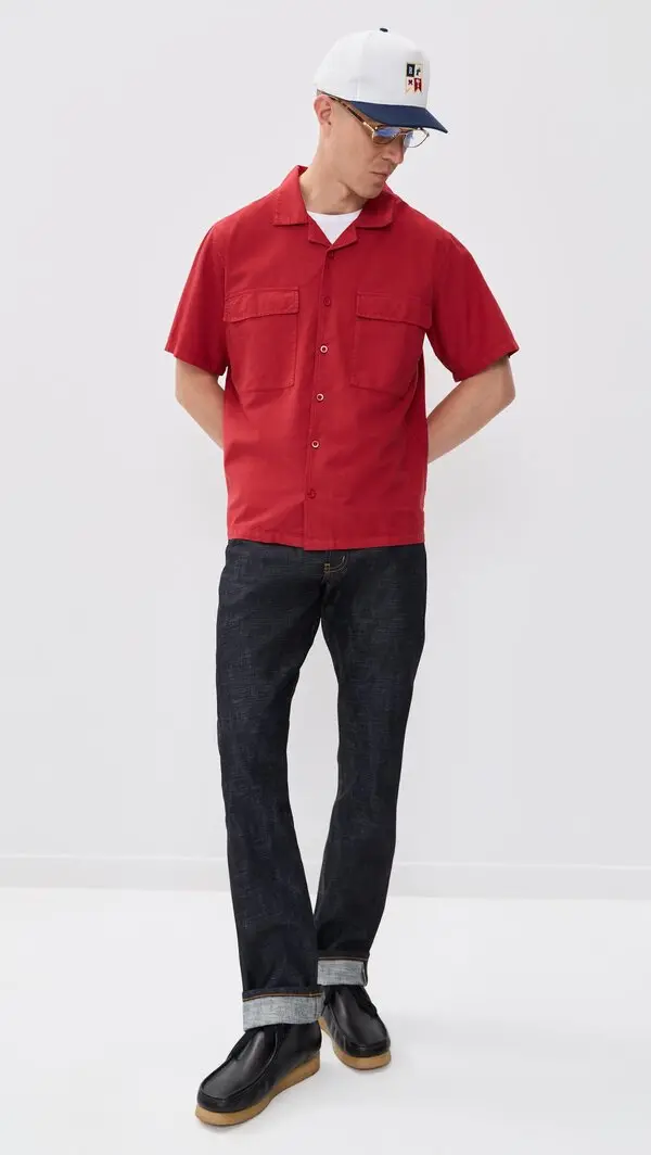Naked & Famous Denim True Guy" Year Of The Horse Selvedge Jeans - Indigo