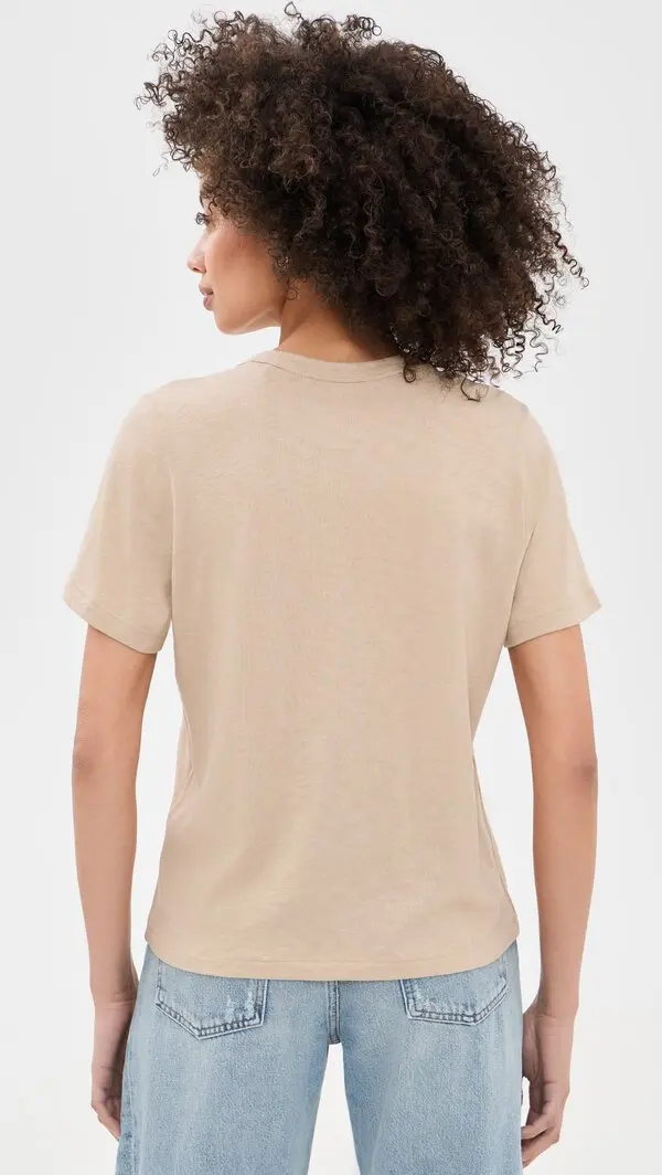 Faherty Brand Sunwashed Essential T-shirt - White